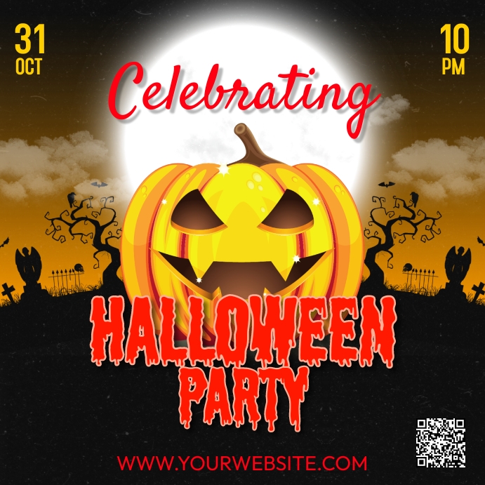 Copy of Halloween Party | PosterMyWall