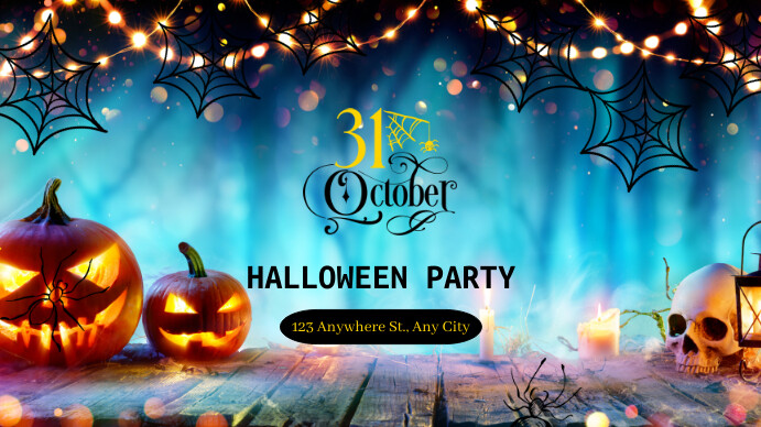Halloween Party Template | PosterMyWall