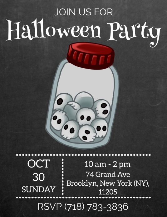 halloween party Template | PosterMyWall
