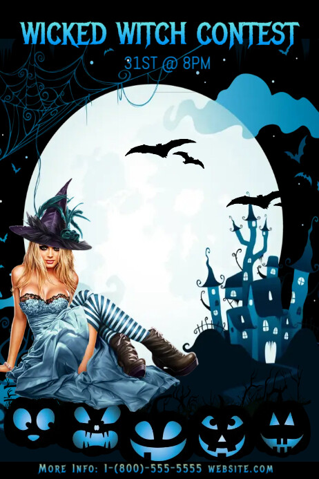 Wicked Witch Contest | PosterMyWall