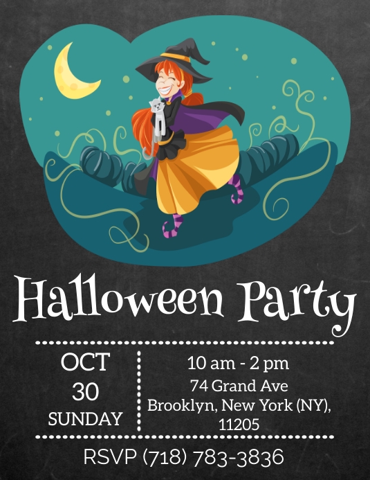 halloween party Template | PosterMyWall