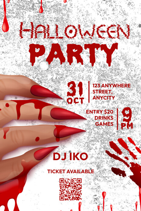 Halloween Party Template | PosterMyWall