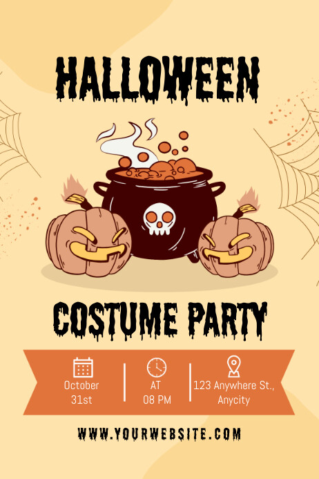 Halloween Party Template | PosterMyWall