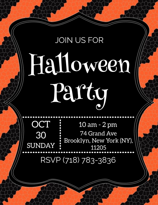 Halloween Party Template | PosterMyWall