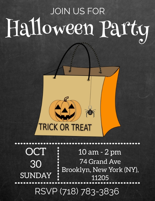 halloween party Template | PosterMyWall