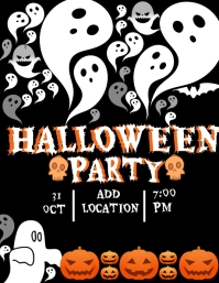 HALLOWEEN PARTY poster template | PosterMyWall