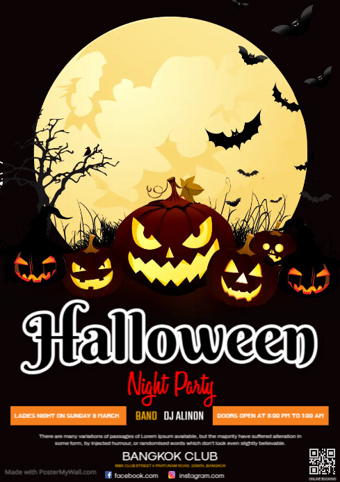 Halloween party flyers templates | PosterMyWall