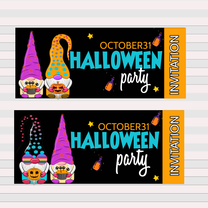 halloween party poster Template | PosterMyWall