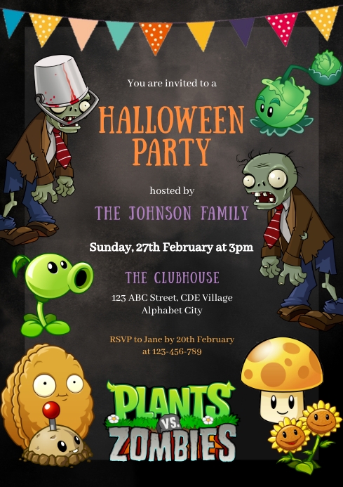 Halloween Party Template | PosterMyWall