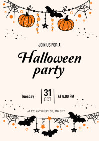 HALLOWEEN PARTY Template | PosterMyWall