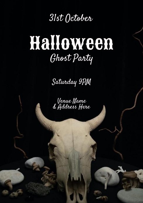 Halloween party template | PosterMyWall