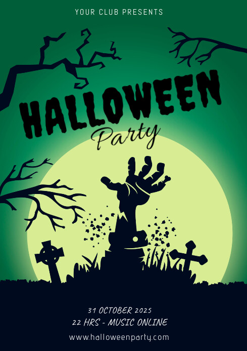 HALLOWEEN PARTY TEMPLATE | PosterMyWall