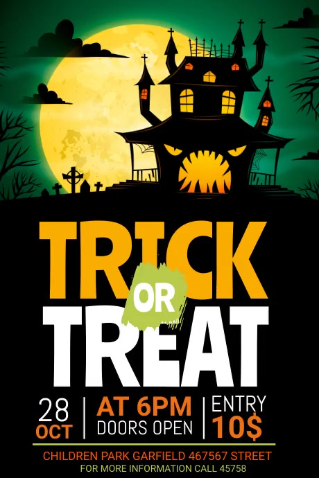 halloween post Template | PosterMyWall