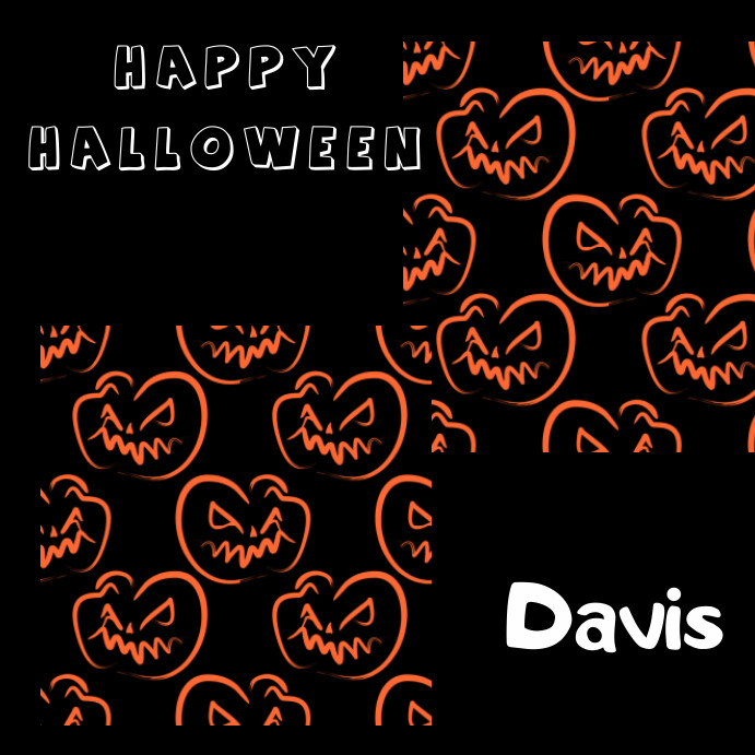 Halloween post Template | PosterMyWall