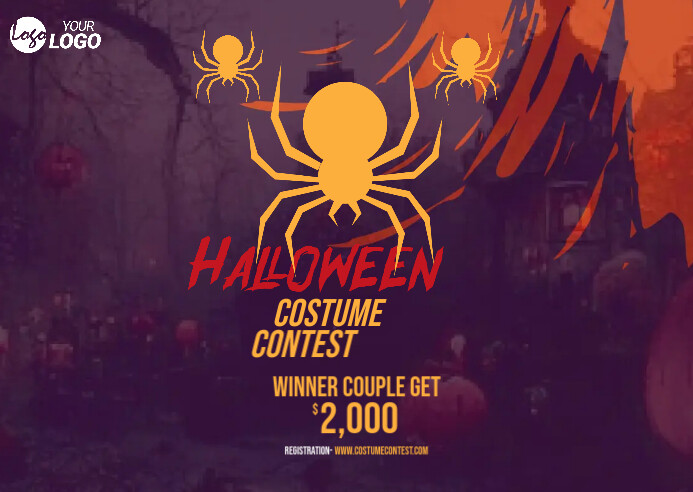 Plantilla de Postal de Halloween | PosterMyWall