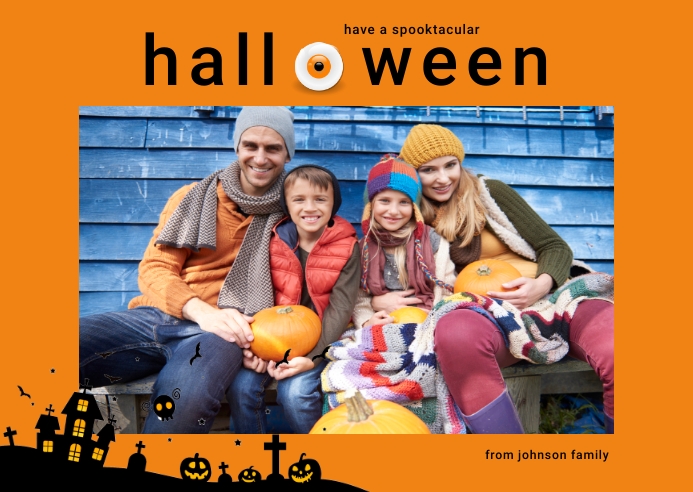 Halloween Postcard Template | PosterMyWall
