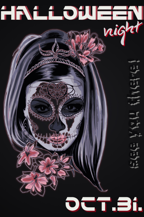 Plantilla de Afiche de Halloween | PosterMyWall