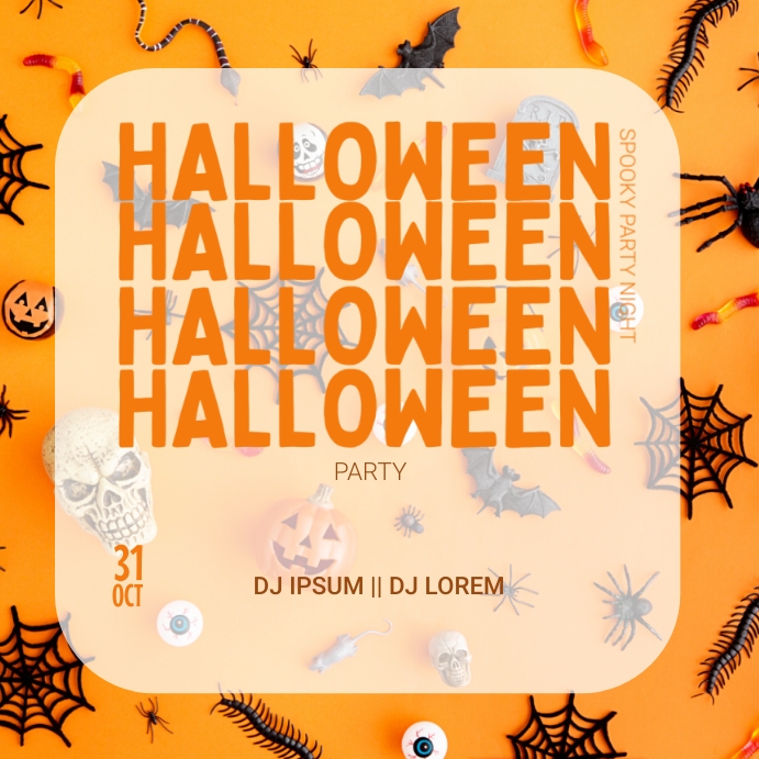 Halloween Poster Template | PosterMyWall