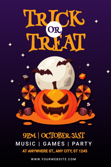 Halloween Poster Template | PosterMyWall