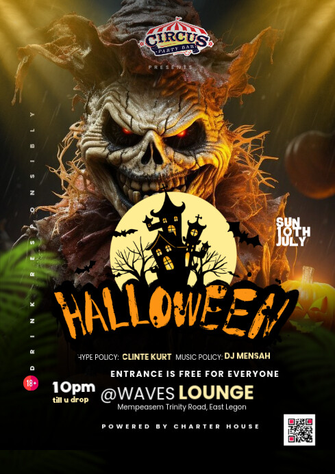 Halloween Poster Template | PosterMyWall