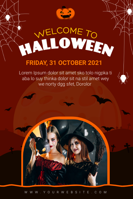 halloween poster Template | PosterMyWall