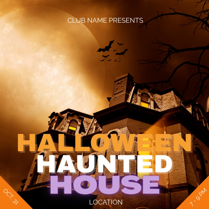 Halloween Poster Template | PosterMyWall