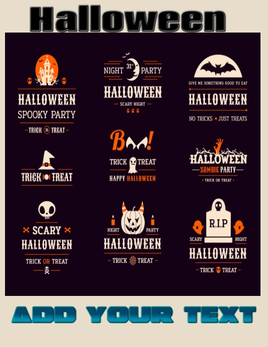 Copy of Halloween poster | PosterMyWall