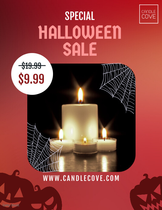 Halloween Product Sale Decor Flyer Template | PosterMyWall