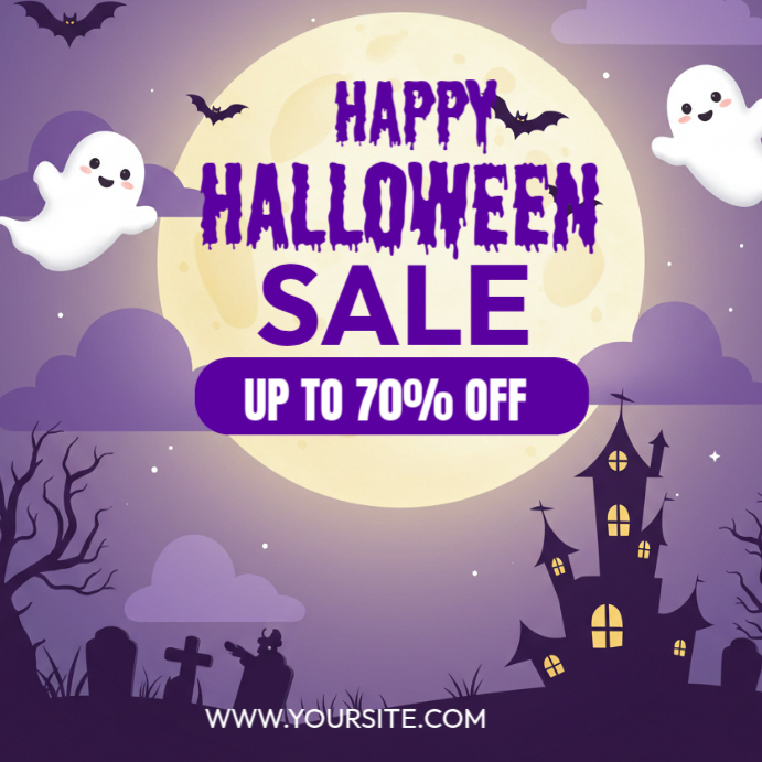 Halloween Promo Poster Template | PosterMyWall