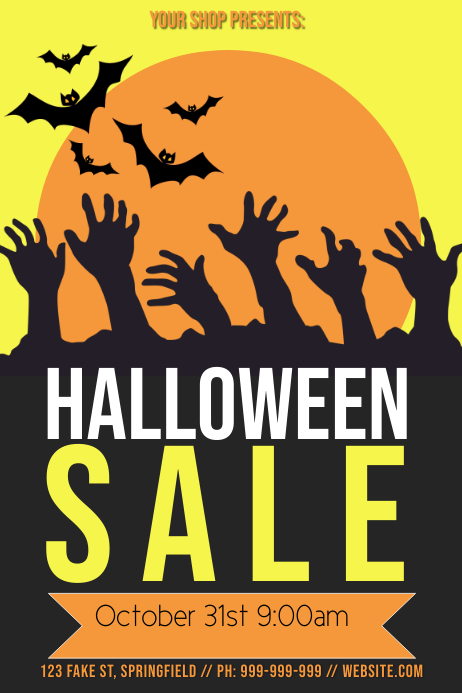 Copy of Halloween Retail Poster | PosterMyWall