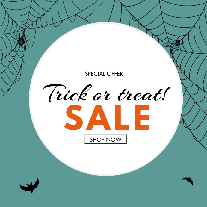 HALLOWEEN RETAIL SALE Template | PosterMyWall