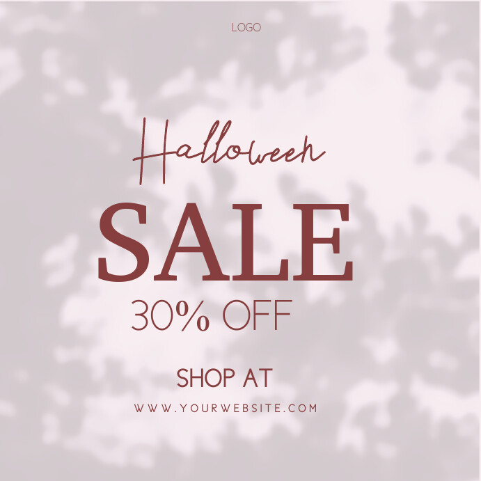 Copy of halloween sale ad | PosterMyWall