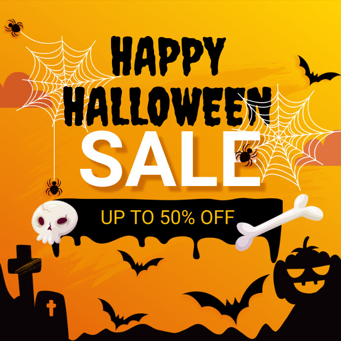 halloween sale Template | PosterMyWall