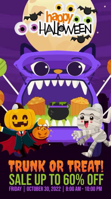 HALLOWEEN SALE Template | PosterMyWall