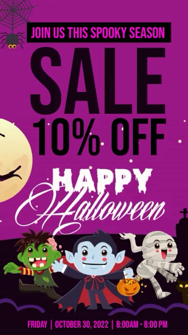 Copy of HALLOWEEN SALE | PosterMyWall