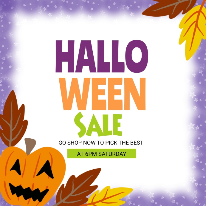 halloween sale Template | PosterMyWall