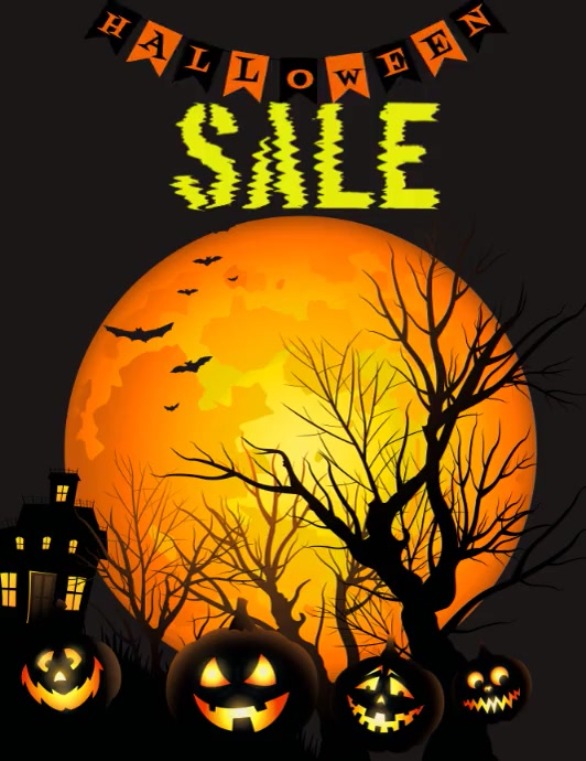 halloween sale Template | PosterMyWall