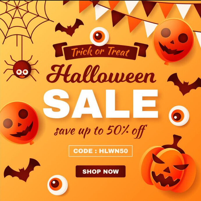 halloween sale Template | PosterMyWall