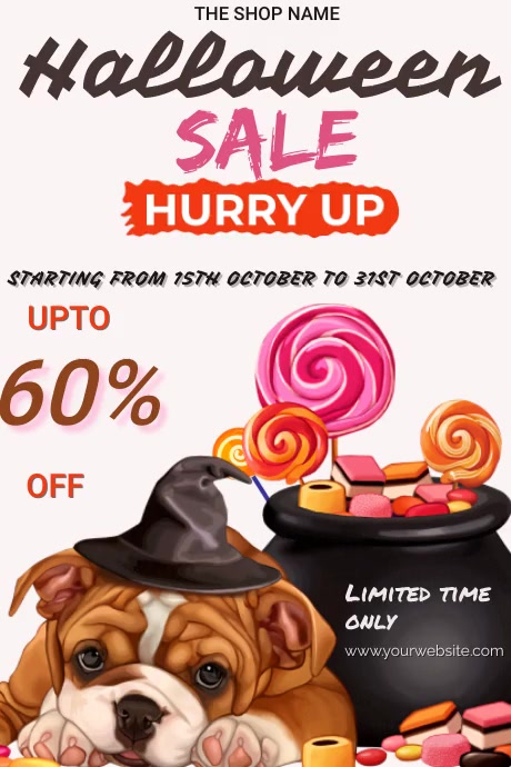 halloween sale poster Template | PosterMyWall