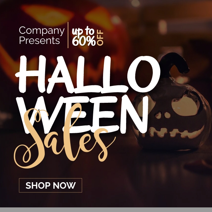 HALLOWEEN SALES FLYER Template | PosterMyWall