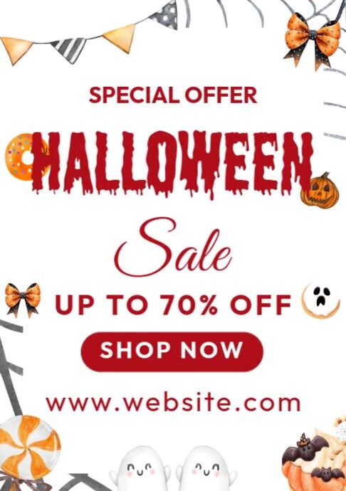 Halloween Special Offer Template | PosterMyWall