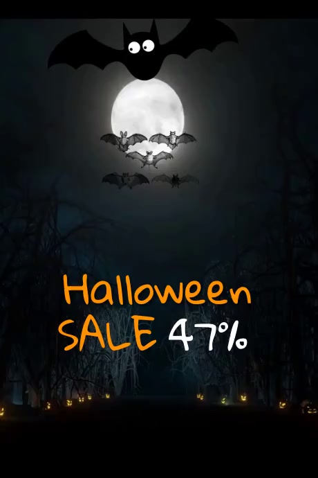 Halloween Spooky Flyer Poster Template | PosterMyWall