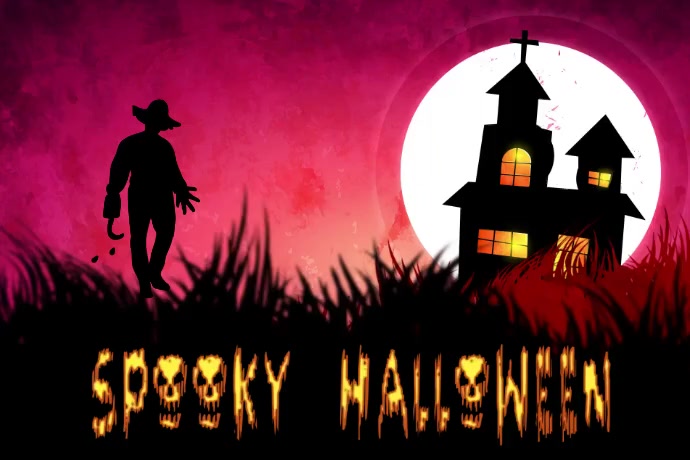 Halloween spooky greetings 2022 Template | PosterMyWall