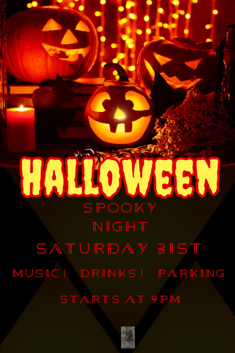 halloween spooky party Template | PosterMyWall