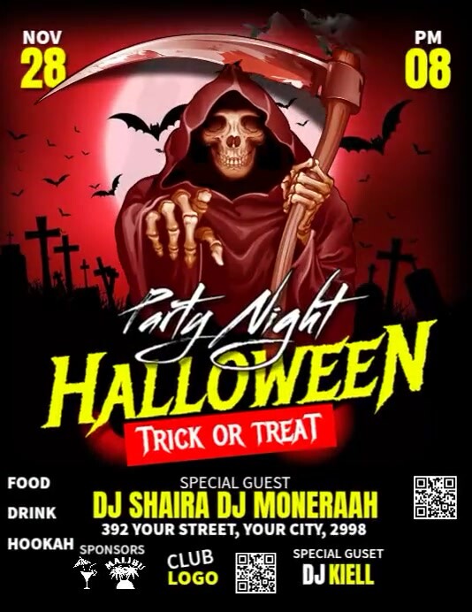 Halloween Template Ads | PosterMyWall