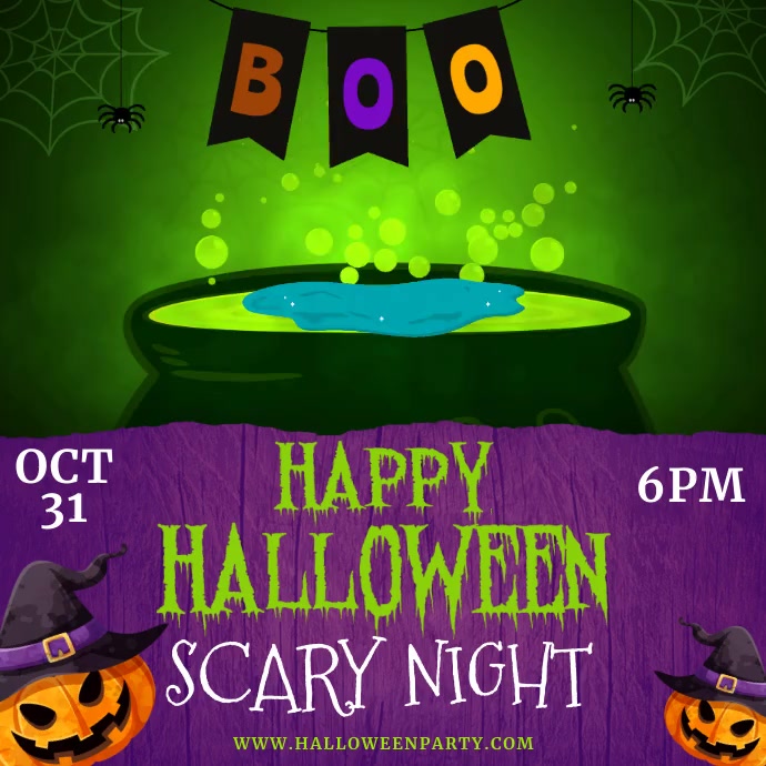 Halloween Template | PosterMyWall