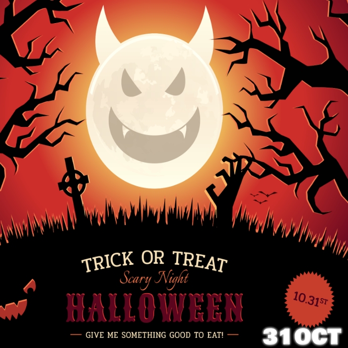 Halloween template flyer poster Party | PosterMyWall