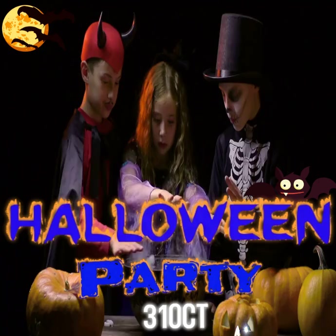 Copy of Halloween template flyer spooky tricks and tr | PosterMyWall