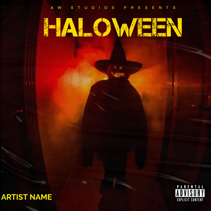 Plantilla de Halloween themed Album cover art template | PosterMyWall