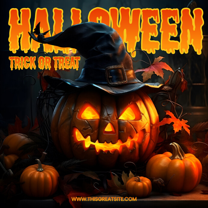 Halloween Trick or Treat Design Template | PosterMyWall